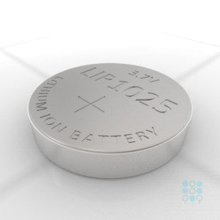 LIR1025 Coin Cell, 10mm, 6mAh, 6mA, 3.7V, Grade A Lithium-ion Recharge ...